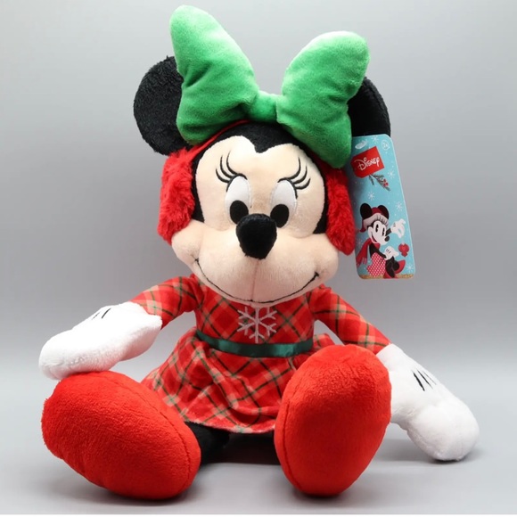 Disney | Toys | 5 Disney Minnie Mouse Holiday Plush | Poshmark